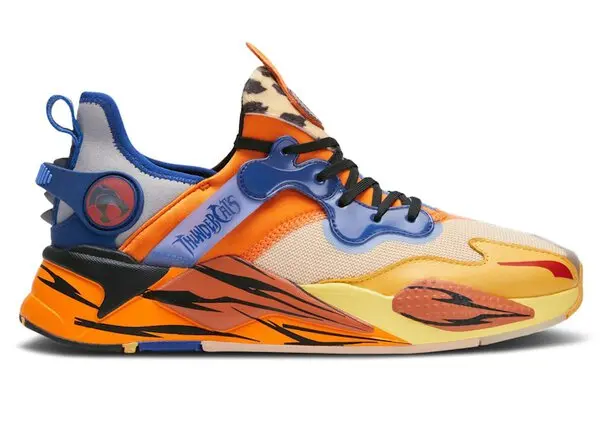 PUMA Rsx T3ch Thundercatsin Sneakers - Anise Flower/rickie Orange