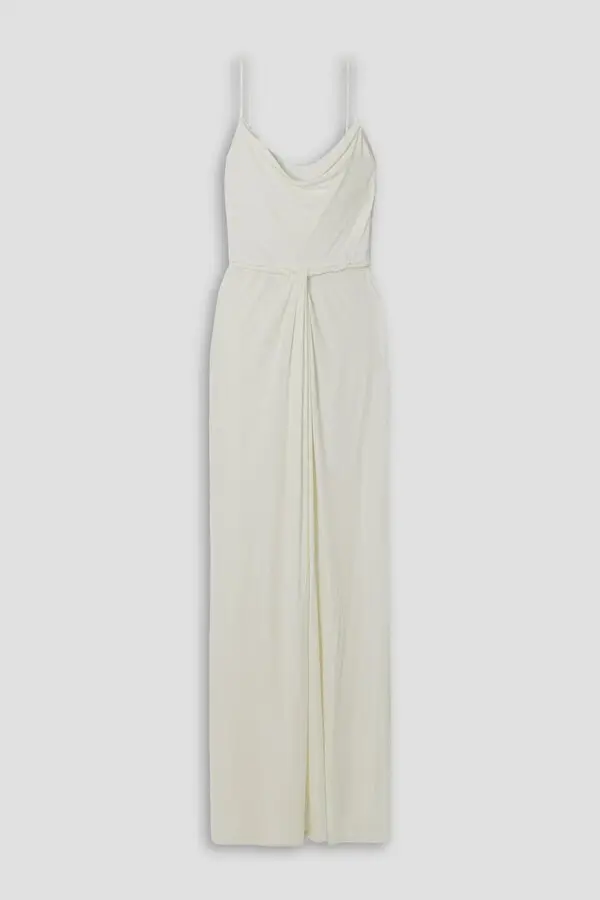 JASON WU Draped Stretch-jersey Gown