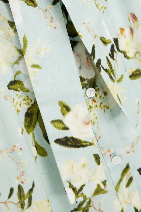 Erdem Soleil Floral-print Mini Dress