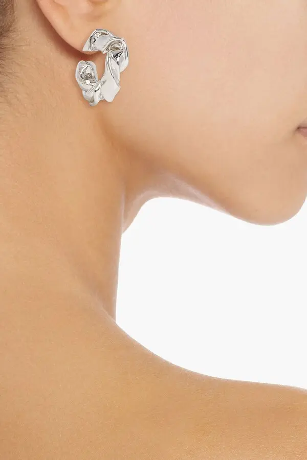 Oscar De La Renta Tone Earrings