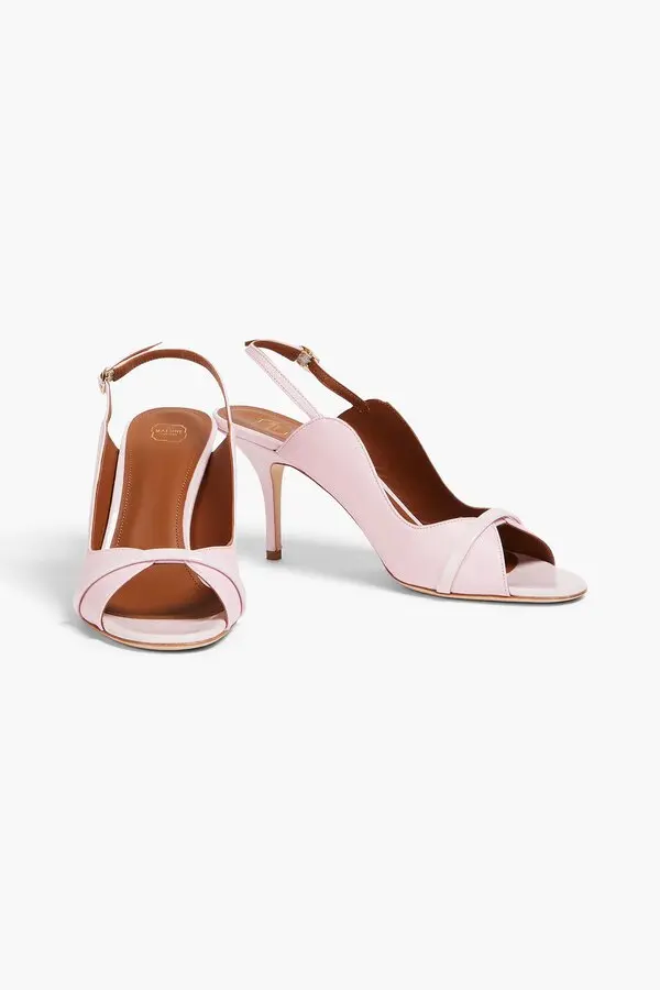 MALONE SOULIERS Jenny Leather Slingback Sandals