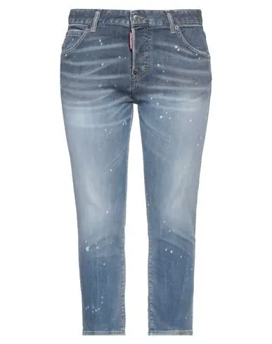 Dsquared2 Tapered Jeans In Medium Wash Denim
