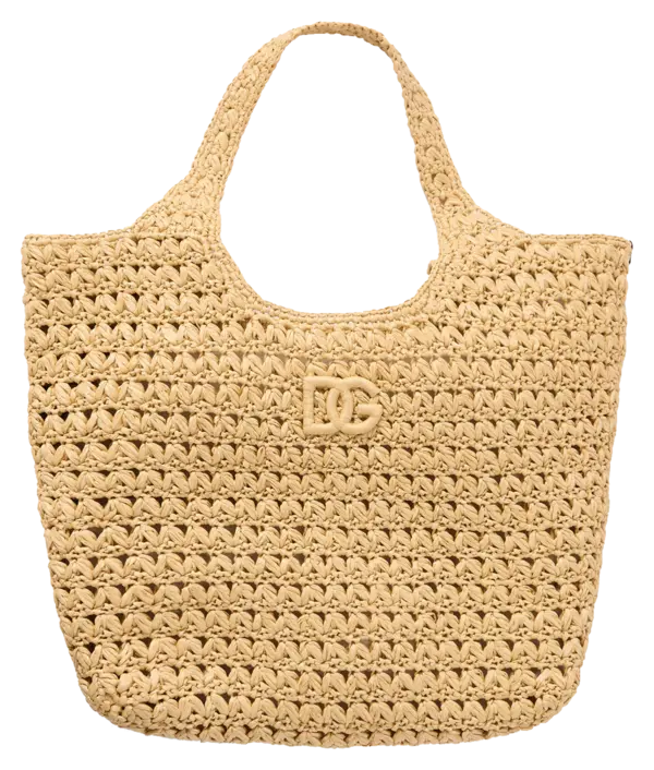Dolce & Gabbana Raffia Shoulder Bag