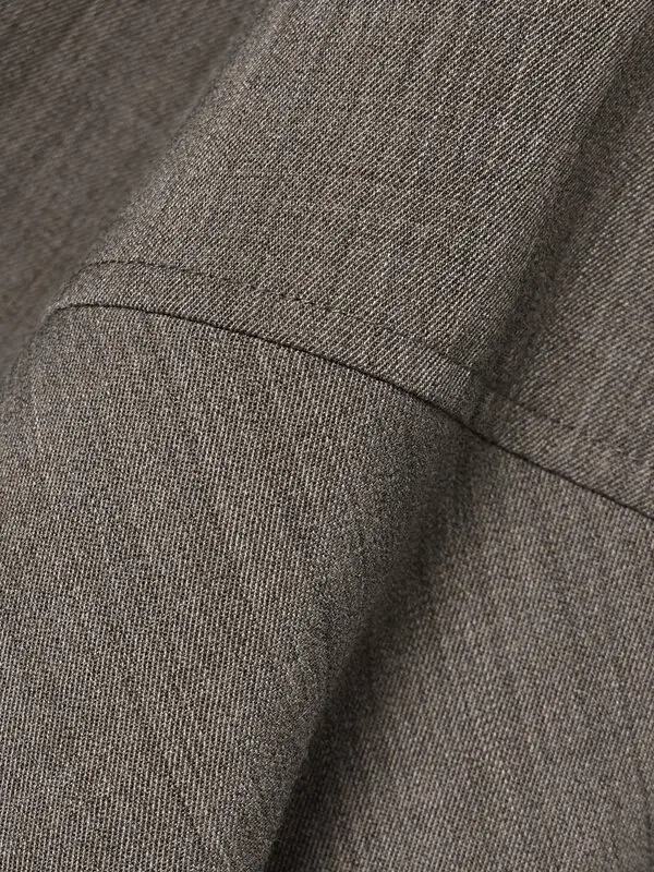 Co Oversized Mélange Twill Shirt