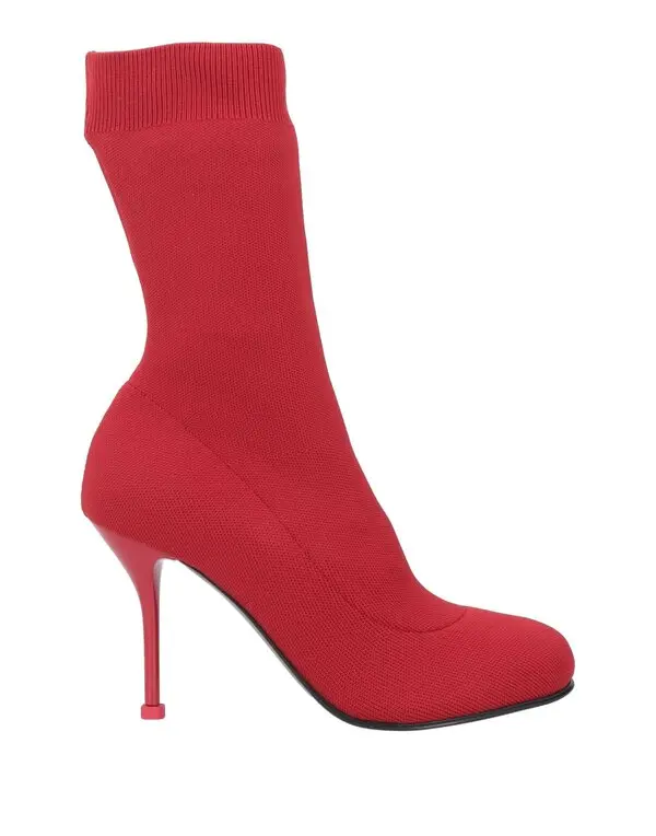 Alexander McQueen Ankle Boots - Red