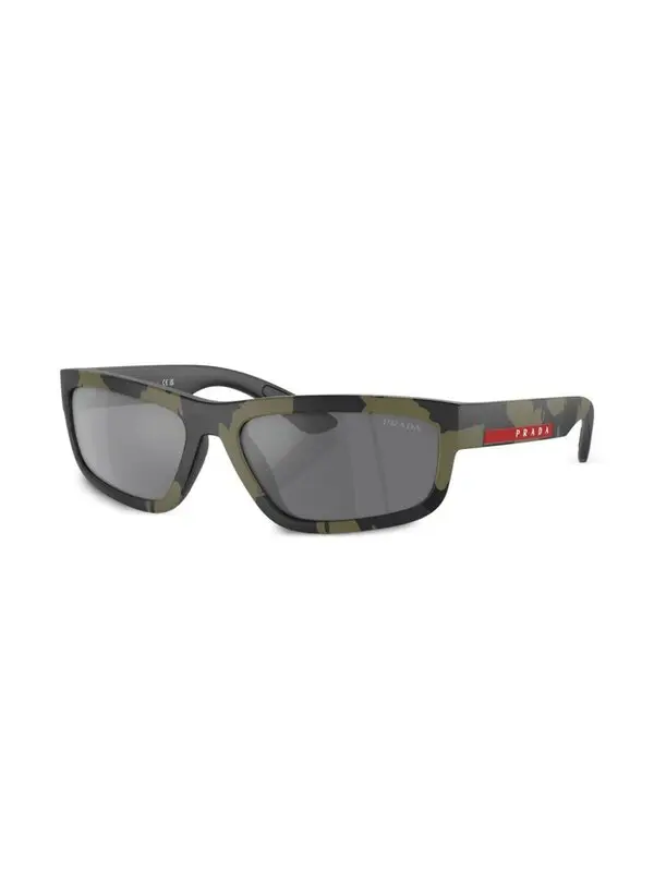 Prada Camouflage Rectangle Sunglasses