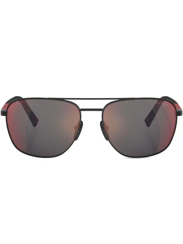 Prada Pilot-frame Sunglasses - Black