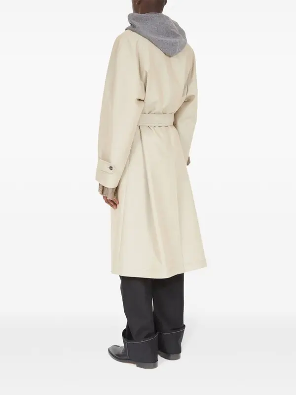 MAISON MARGIELA Layered Trench Coat - Neutrals