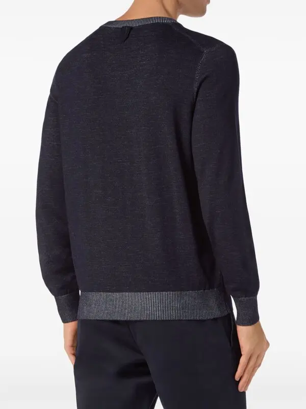 BILLIONAIRE Silk Pullover - Blue