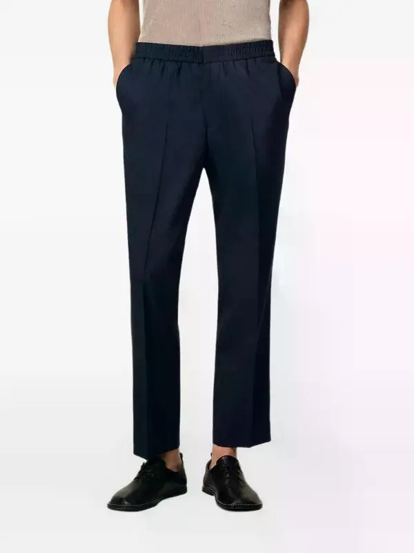 Ami Straight-leg Wool Trousers