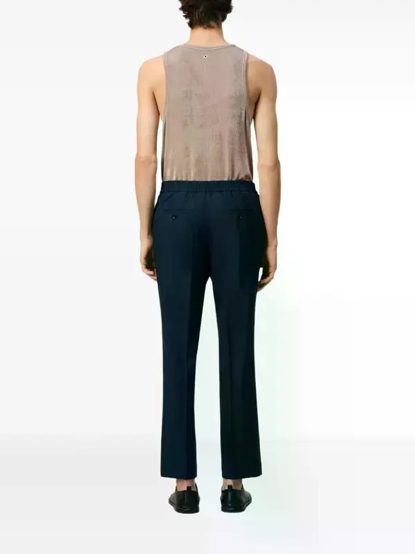 Ami Straight-leg Wool Trousers