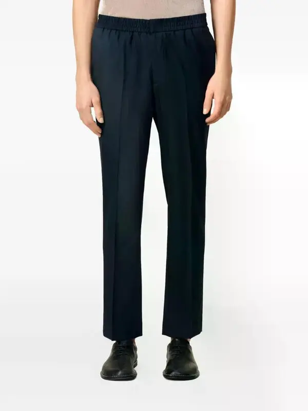 Ami Straight-leg Wool Trousers