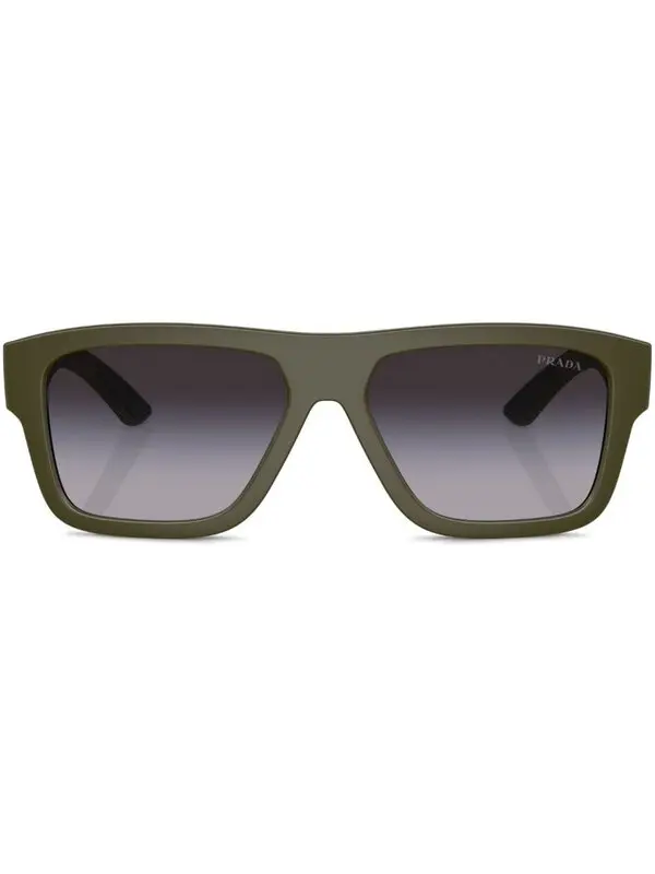 Prada Square-frame Sunglasses - Green