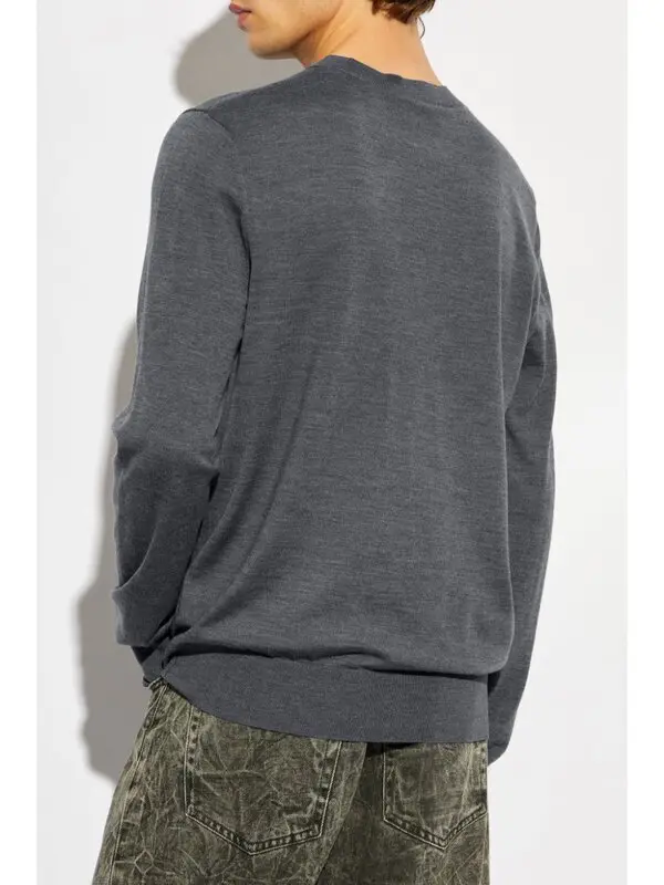 Dsquared2 Logo-embroidered Jumper - Grey