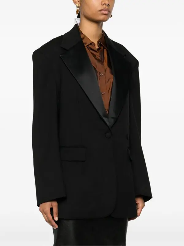 P.a.r.o.s.h Single-breasted Blazer - Black