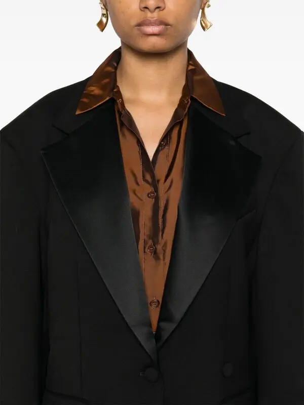 P.a.r.o.s.h Single-breasted Blazer - Black