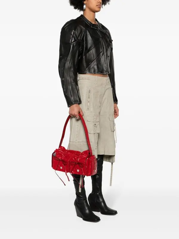 Acne Studios Crinkled Shoulder Bag