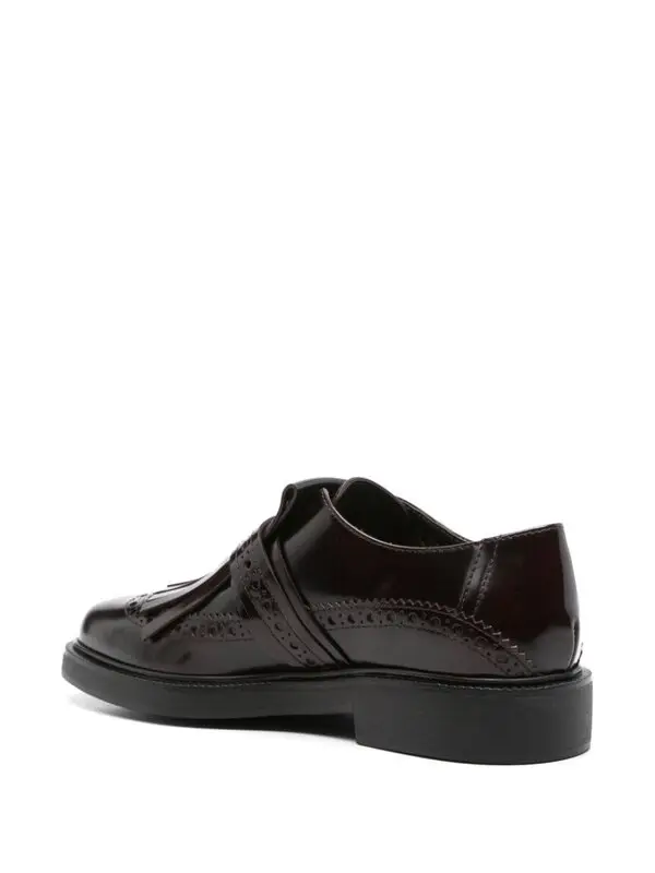 TOD'S Leather Monk Strap Loafers