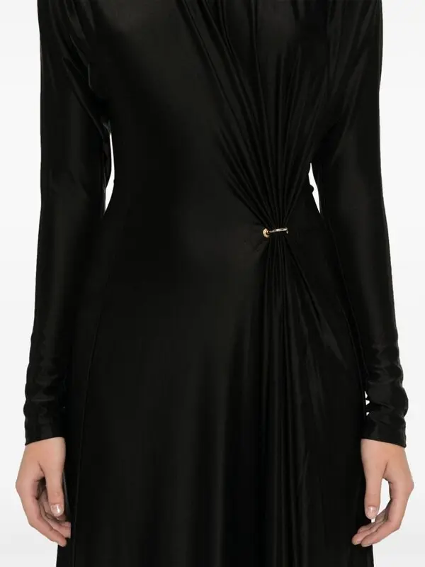 Rabanne Gathered-detail Dress