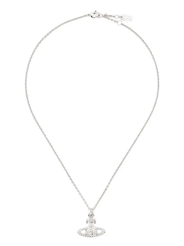 VIVIENNE WESTWOOD Mayfair Bas Relief Pendant Necklace - Silver