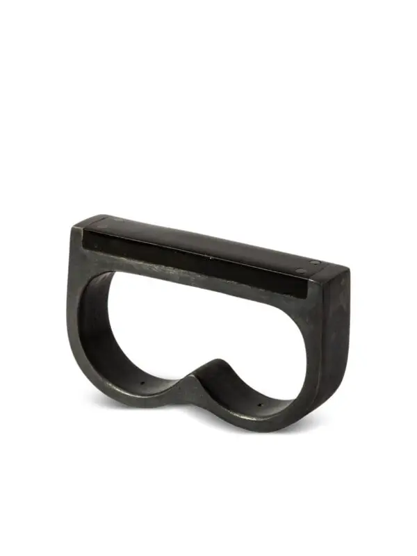 PARTS OF FOUR Plate Double Ring - Black