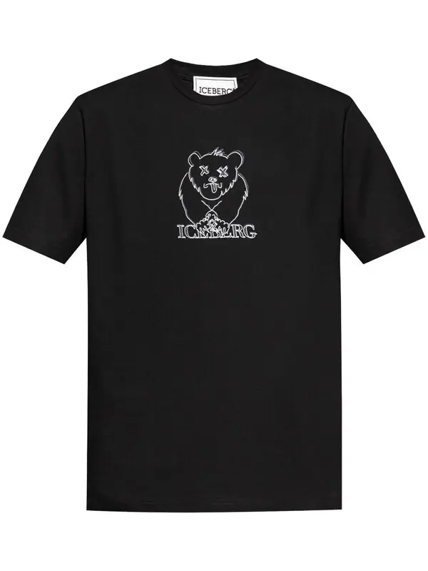 Iceberg Bear Embroidery T-shirt