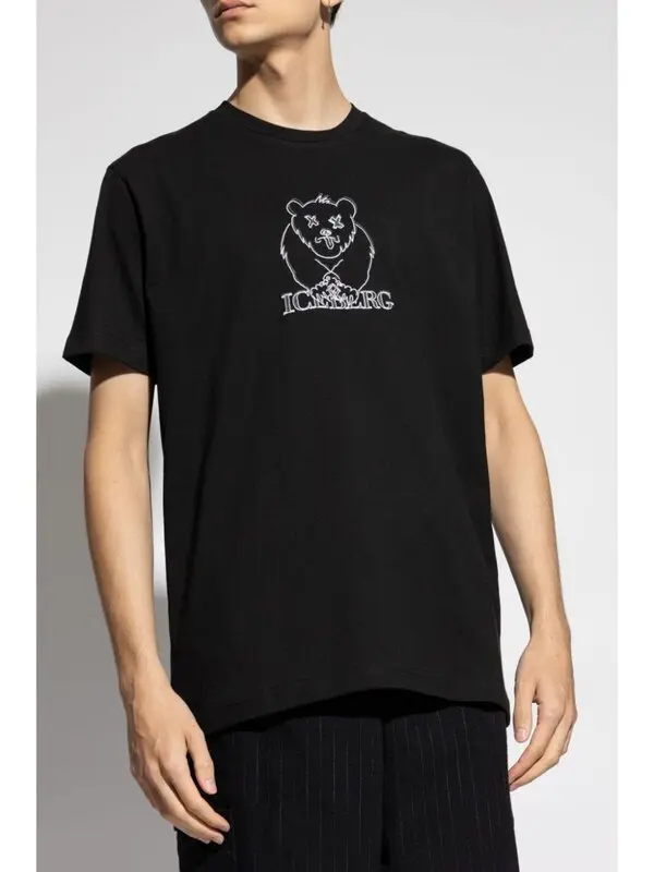 Iceberg Bear Embroidery T-shirt