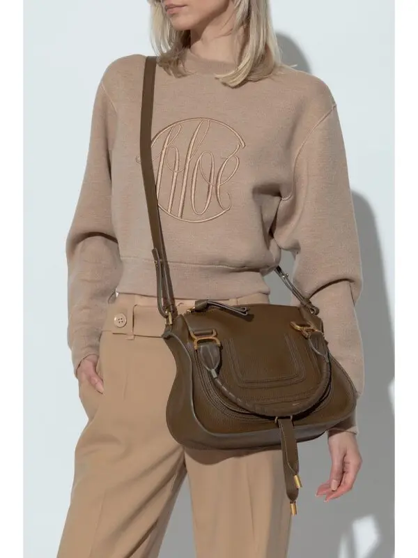 Chloé Small Marcie Tote Bag - Brown
