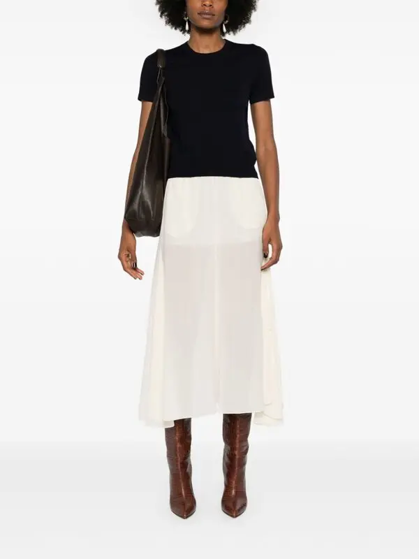 Chloé Logo-embroidered Wool Top