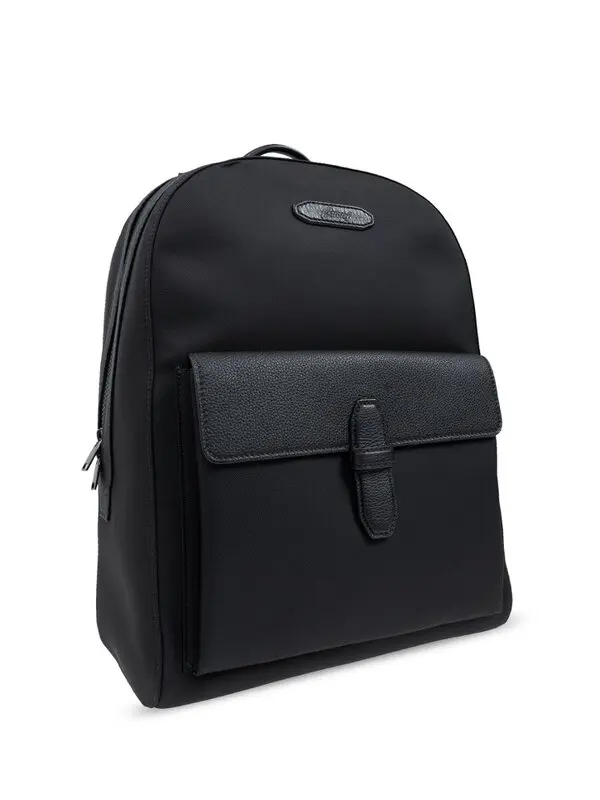 Brioni Logo-appliqué Backpack
