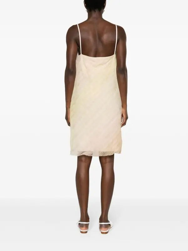 Viktor & Rolf Gradient Tulle Slip Dress