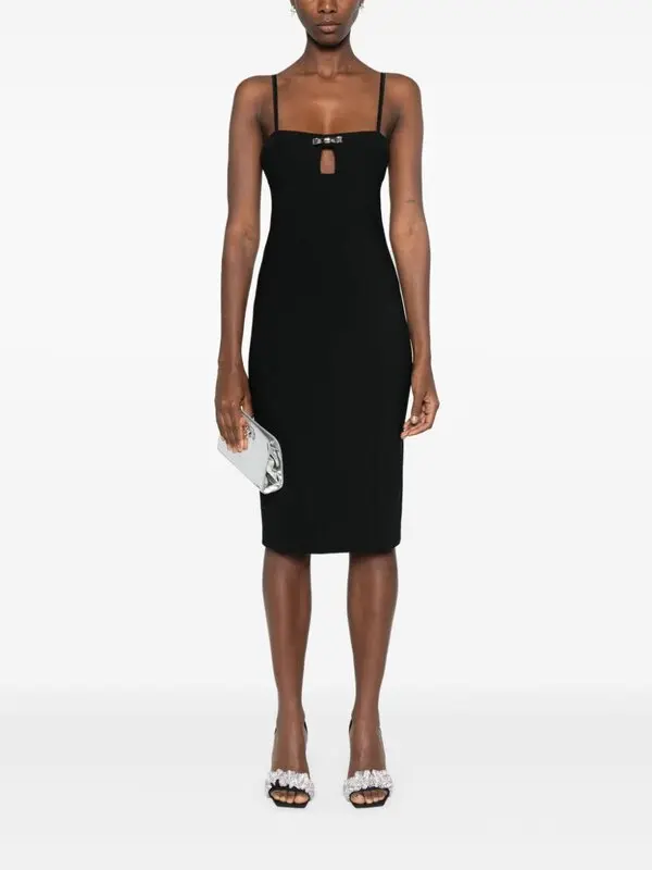 Blumarine Bow-embellished Midi Dress