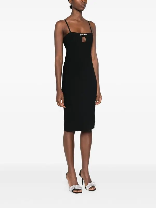 Blumarine Bow-embellished Midi Dress