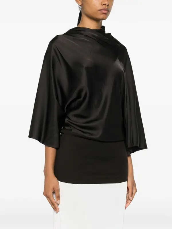 Rick Owens Cylinder Satin Blouse