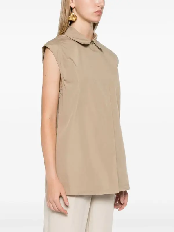 Calvin Klein Sleeveless Poplin Shirt
