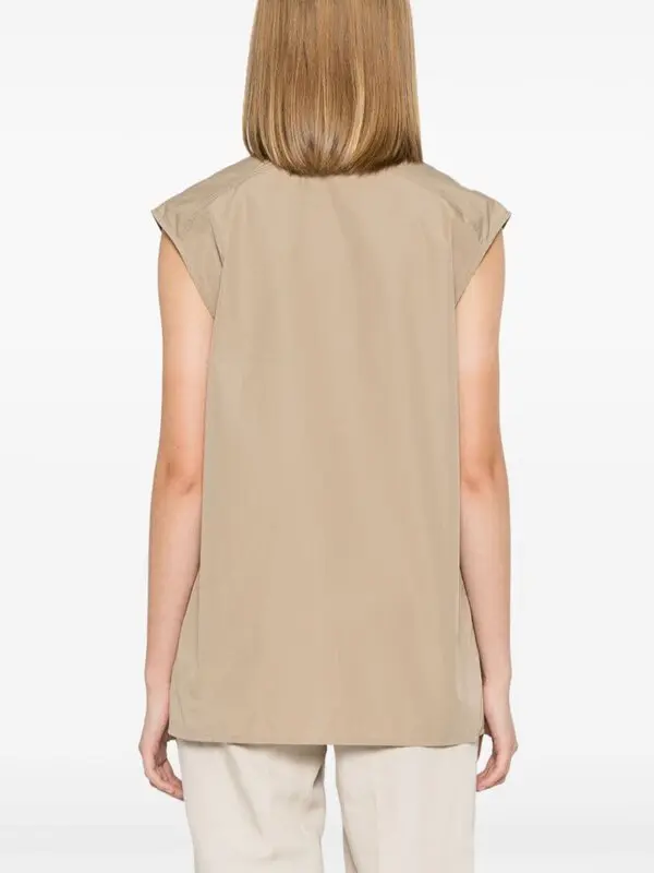 Calvin Klein Sleeveless Poplin Shirt