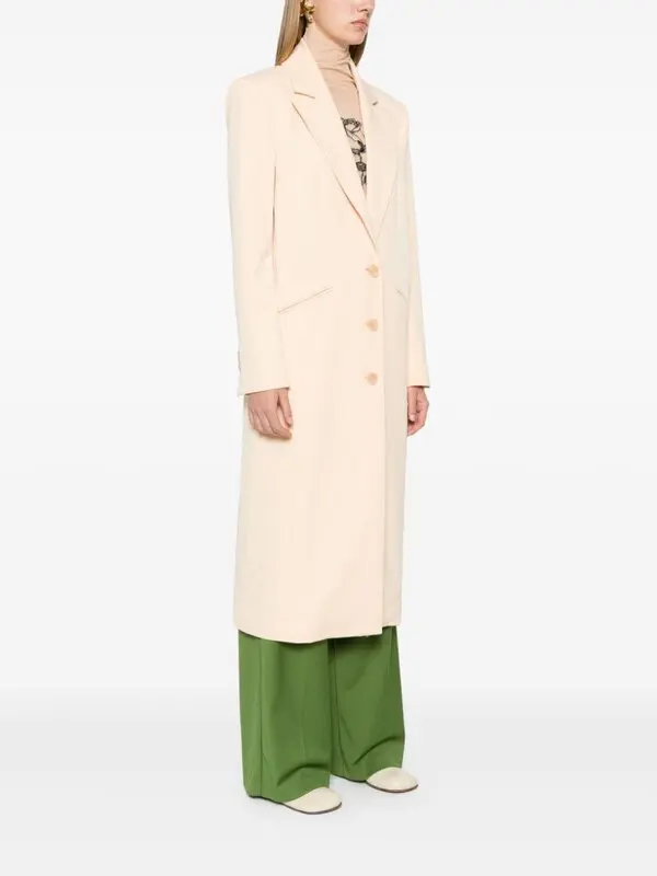 Patrizia Pepe Single-breasted Twill Coat