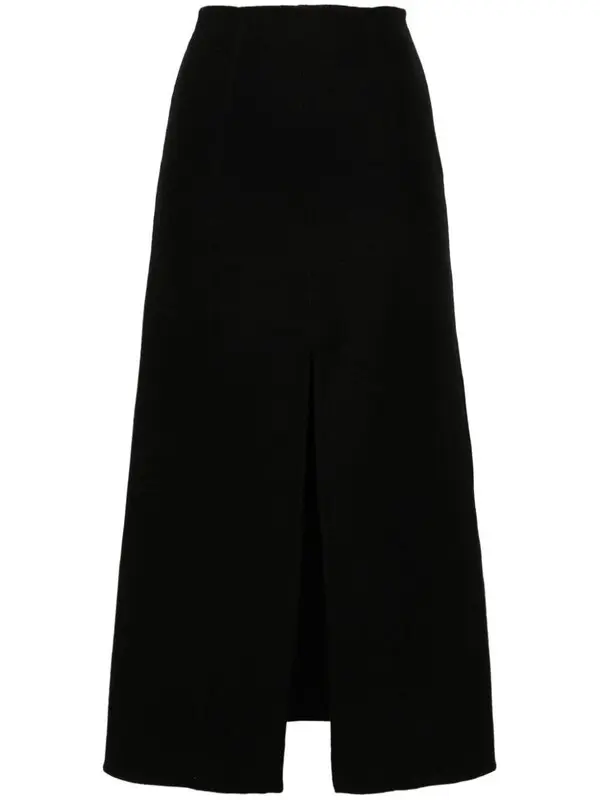 Ermanno Scervino Felted A-line Midi Skirt