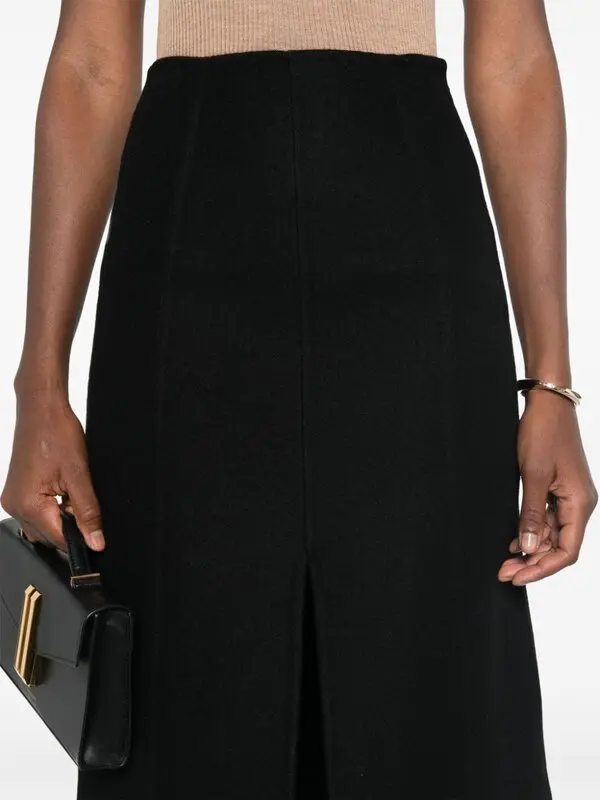 Ermanno Scervino Felted A-line Midi Skirt