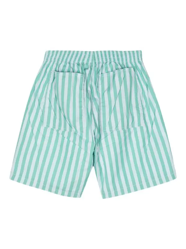 Sunnei Striped Cotton Bermuda Shorts