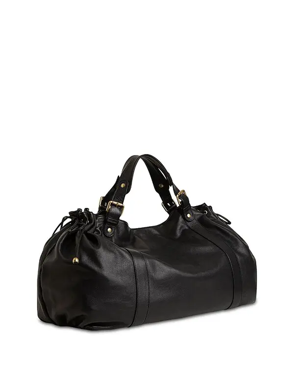 Gerard Darel 72h Leather Handbag - Black