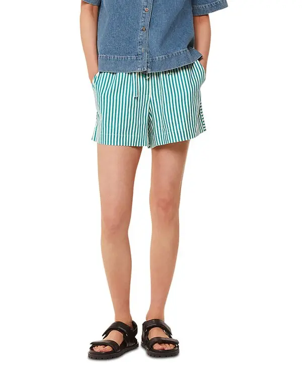 Whistles Seaside Printed Shorts
