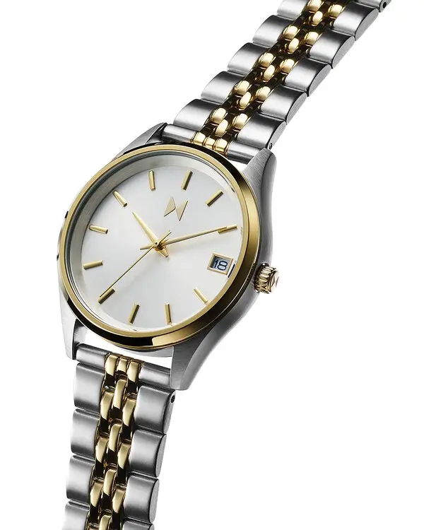 Mvmt Rise Boyfriend 36mm Watch In White/Silver - 25% Off  display picture 2