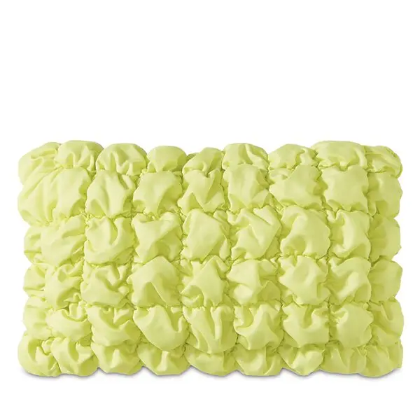 Donna Karan New York Dkny Puffer Stitch Decorative Pillow, 14 X 24 - Citron
