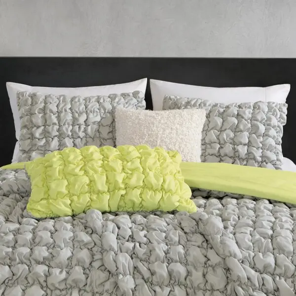 Donna Karan New York Dkny Puffer Stitch Decorative Pillow, 14 X 24