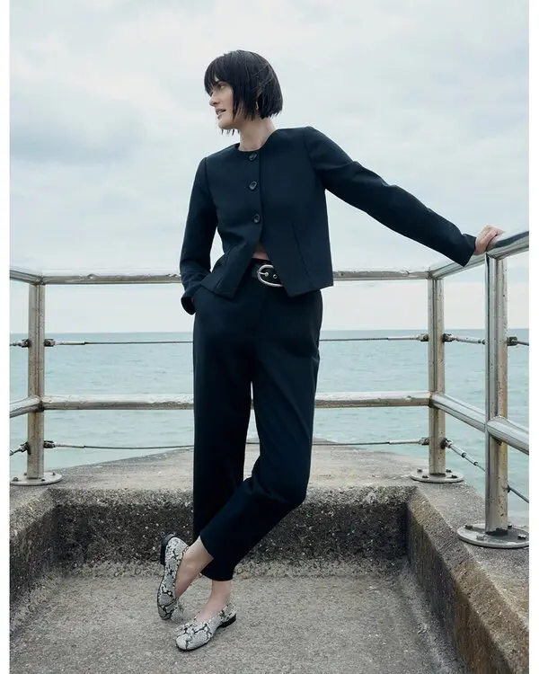 Whistles Anne Ponte Button Jacket