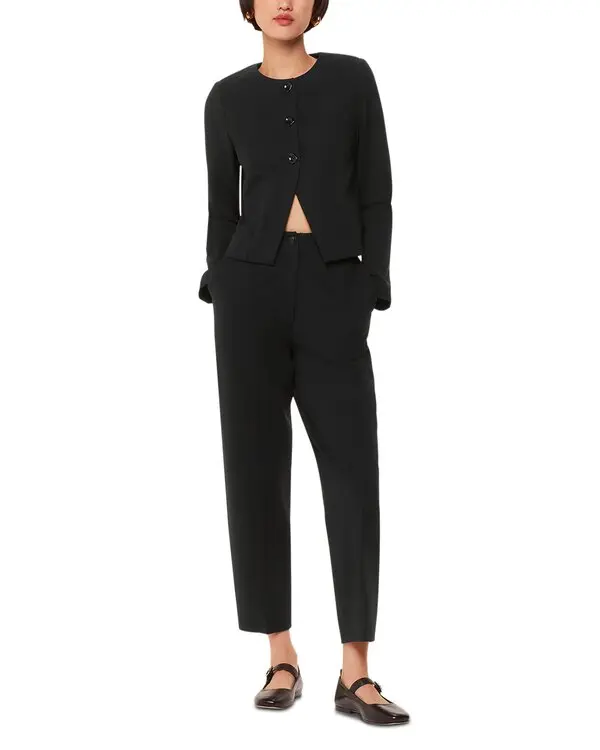 Whistles Anne Ponte Button Jacket