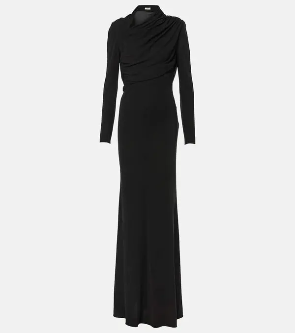 FFORME Joy Pleated Jersey Maxi Dress