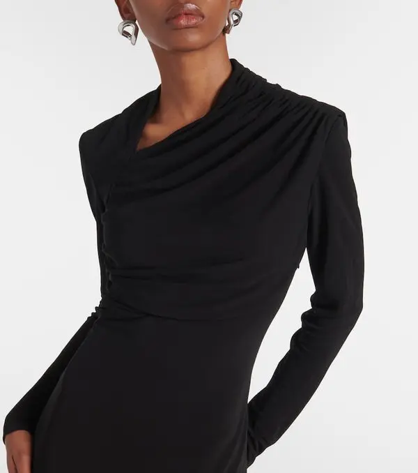 FFORME Joy Pleated Jersey Maxi Dress