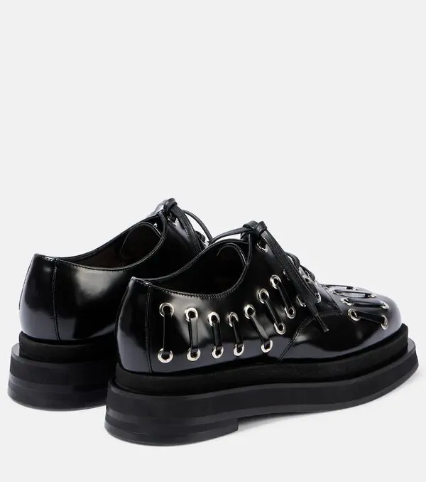 Simone Rocha Leather Platform Brogues